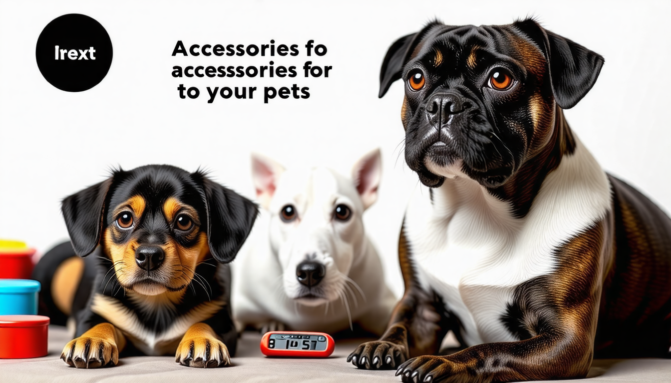 Guide pratique pour choisir les accessoires adaptés à vos animaux de ...