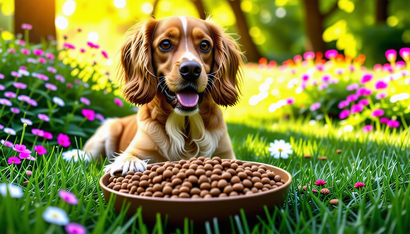 Découvrez les croquettes idéales pour nourrir votre Cocker Spaniel anglais