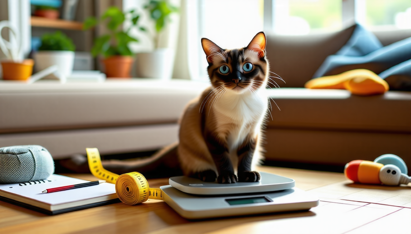 Comment déterminer le poids idéal de votre chat Siamois
